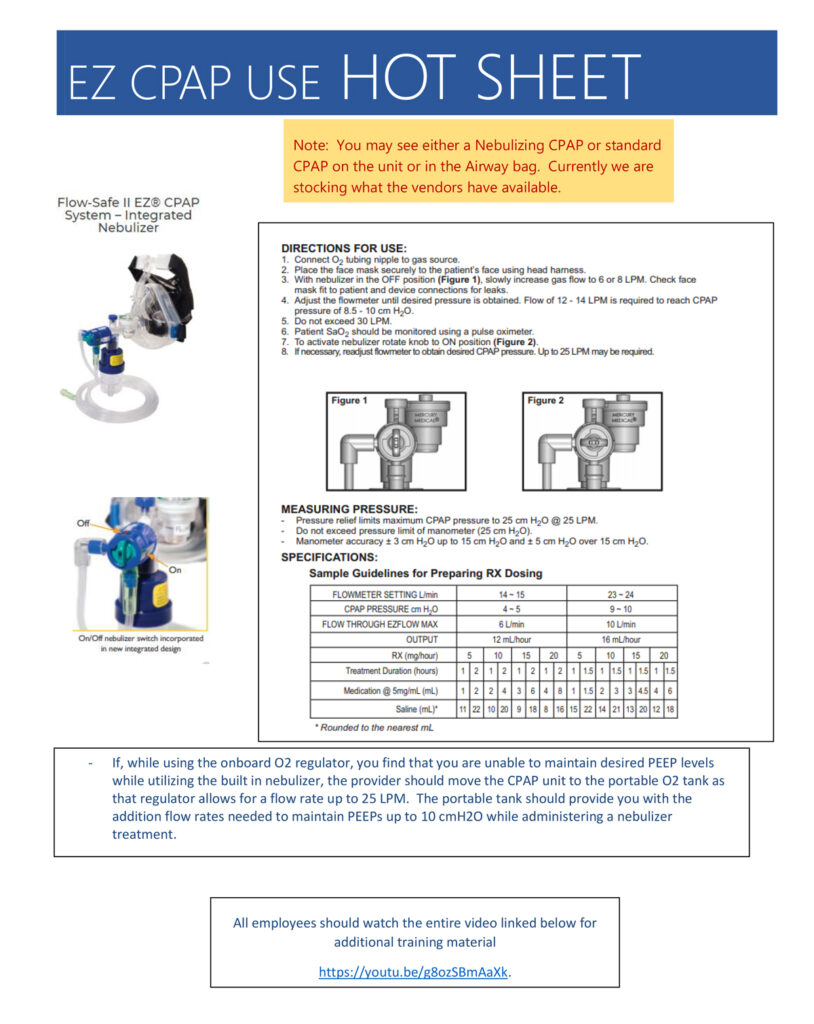 Dispatch – CPAP - Emergency Medical Services Charlotte NC | Medic 911